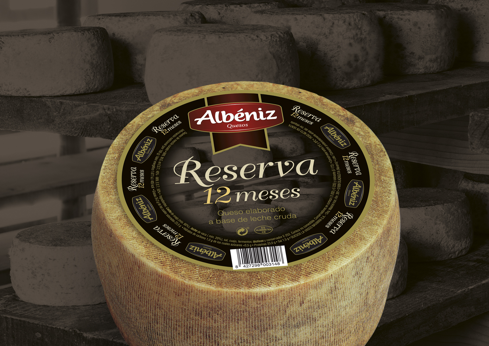 Queso Reserva 12 meses – Quesos Albéniz